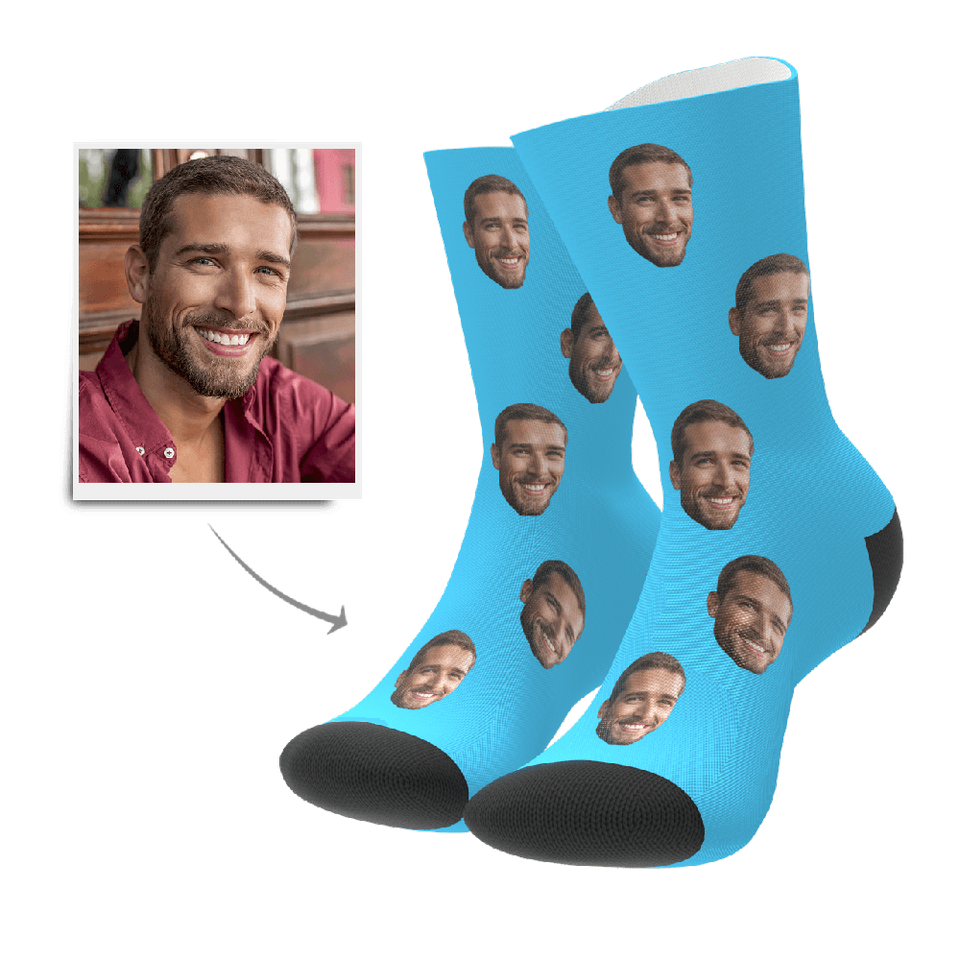 Custom Face Socks Pairs Multiple Colours - AU Stock | eBay Australia
