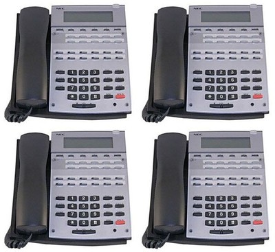 4 NEC 22B HF/Disp Aspire Phones BK 0890043 IP1NA-12TXH TEL Refurb Year ...
