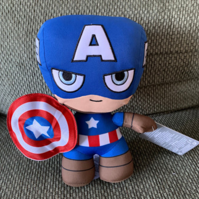NWT Disney Store Marvel Captain America Avengers Plush Stuffed Toy Doll ...