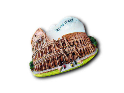 The Colosseum in Rome Italy Tourism Travel Souvenir 3D Resin Fridge ...