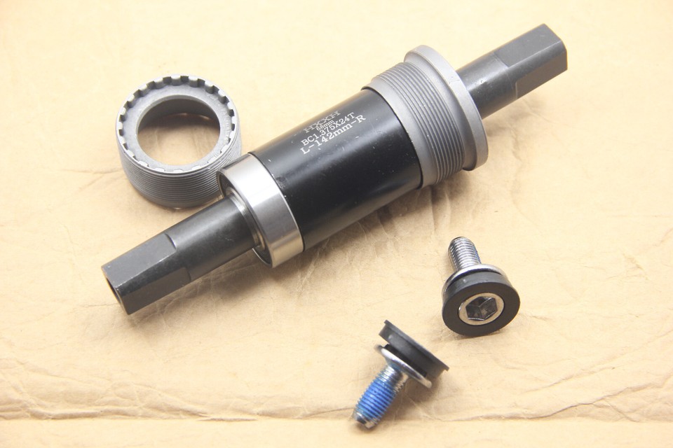Bicycle Bottom Bracket 68 x 142mm Square Taper BC1.37 X 24T | eBay
