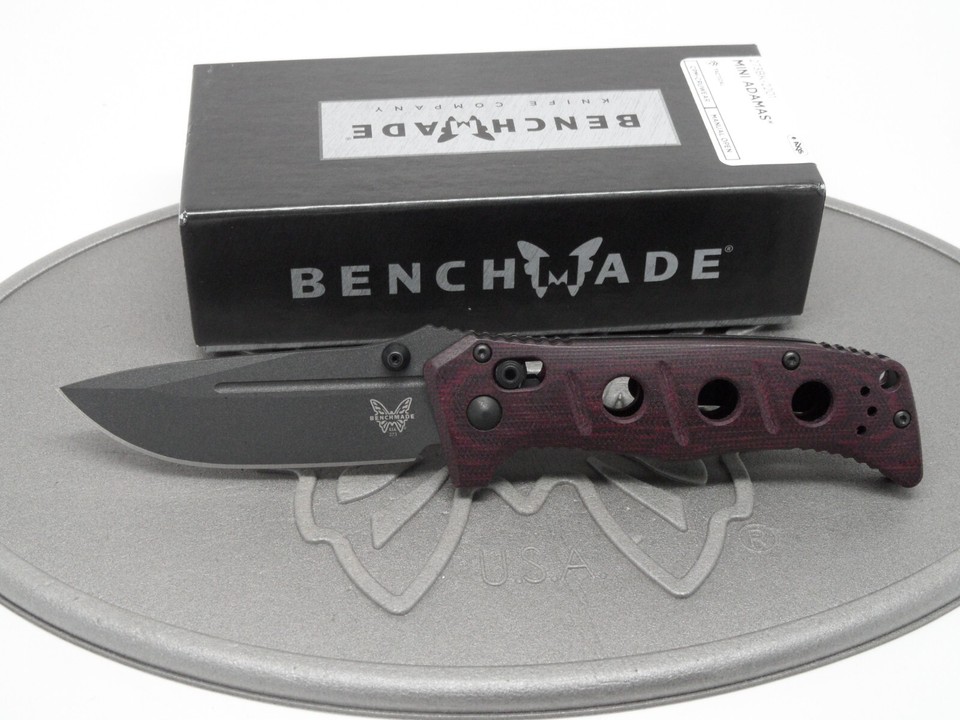 Benchmade 273BK-2201 Mini Adamas Shot Show CruWear Micarta Limited ...