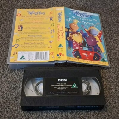 TWEENIES SONG TIME IS FAB A ROONEY BBC VIDEO FIZZ PAL VHS VIDEO KIDS ...