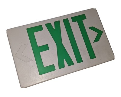 Exit Signs - Plate