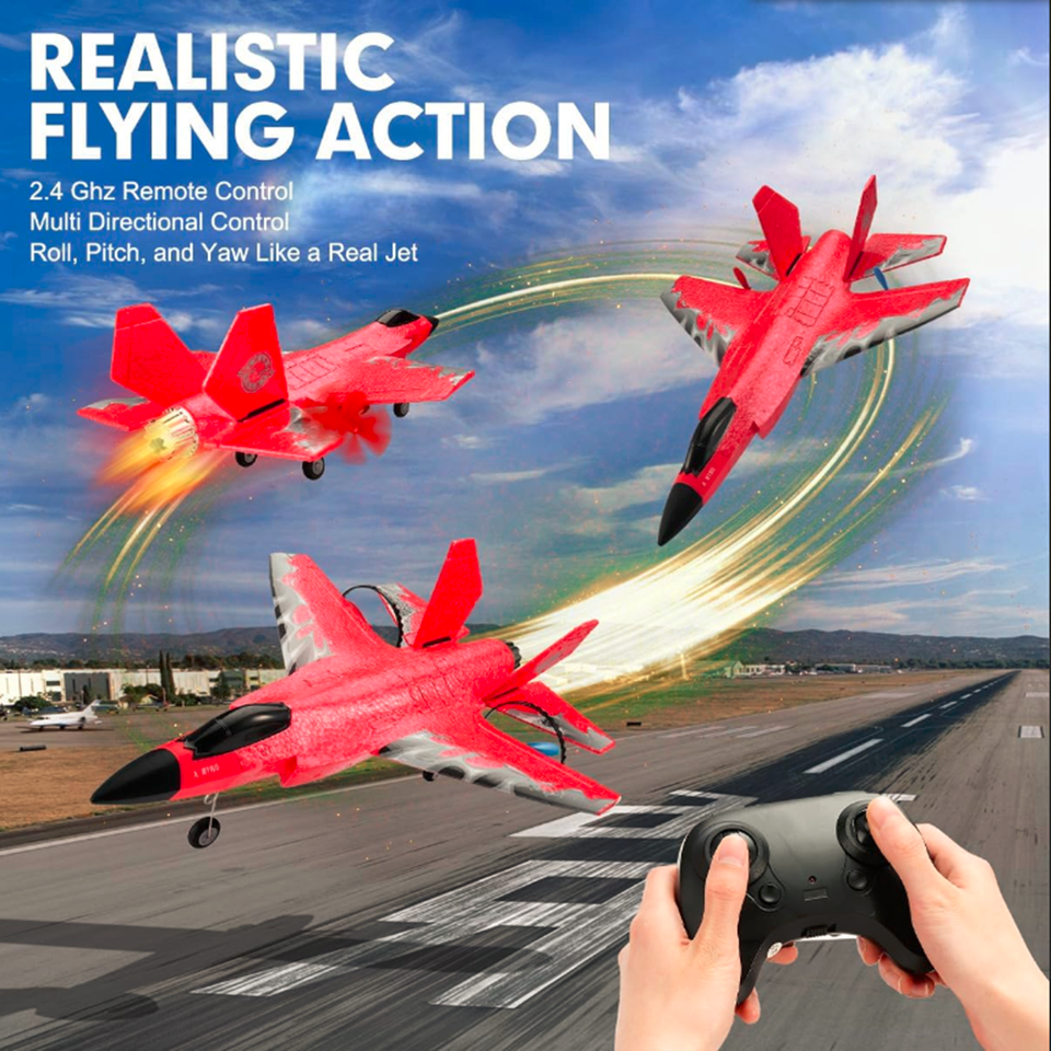 US RC Airplane F-35 Remote Control Lightning II Jet Plane Kids Adults ...