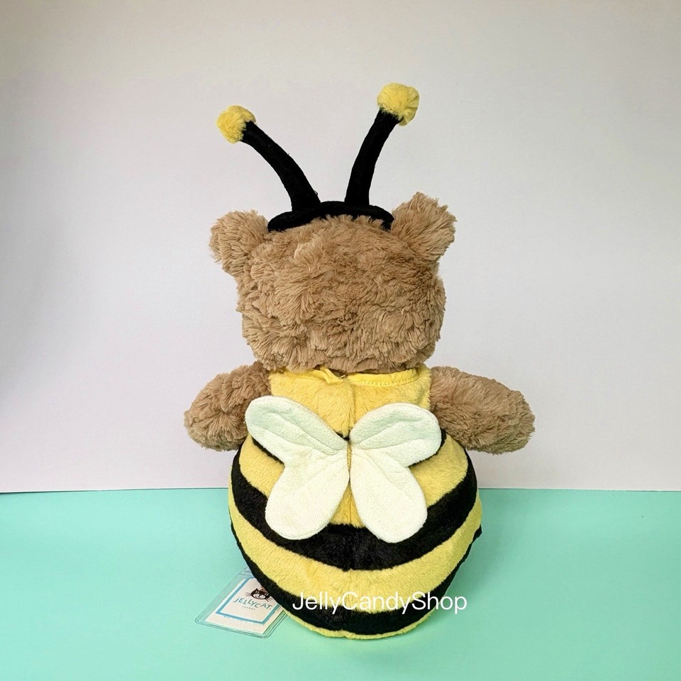 AUTHENTIC Jellycat Bartholomew Bear 'Bumblebee' Bee- NWT Retired- FAST ...