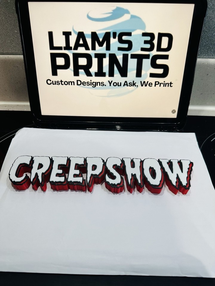 Decorative Creepshow Film TV logo Sign Display Pops Horror | eBay UK