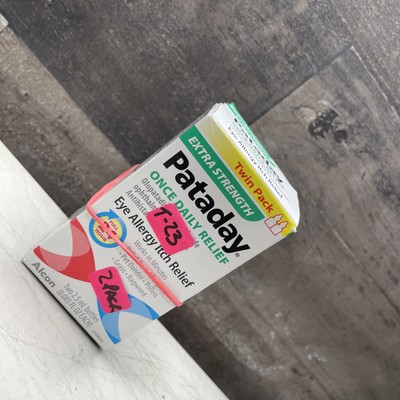 Pataday Extra Strength Once Daily Eye Allergy Relief TWIN PACK LOT OF 2 ...