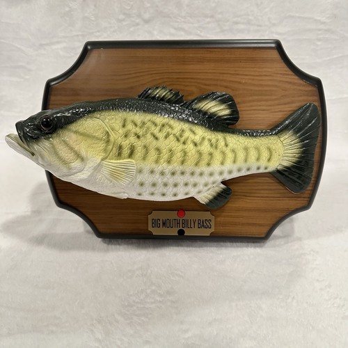 1999 Big Mouth Billy Bass Singing Fish 2 Songs Take Me To The River & Dont Worry | eBay