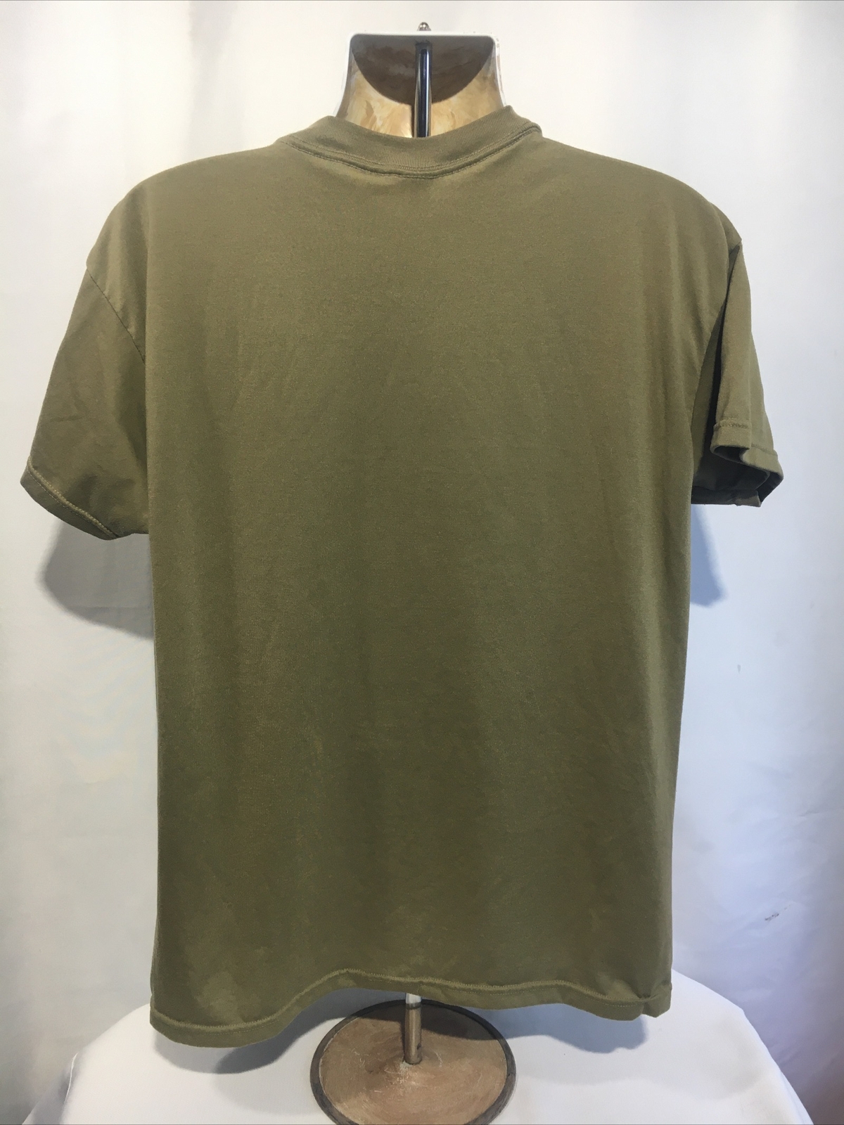 2 Pack Military Issue T-shirts 100% Polyester Moisture Wicking Size L ...