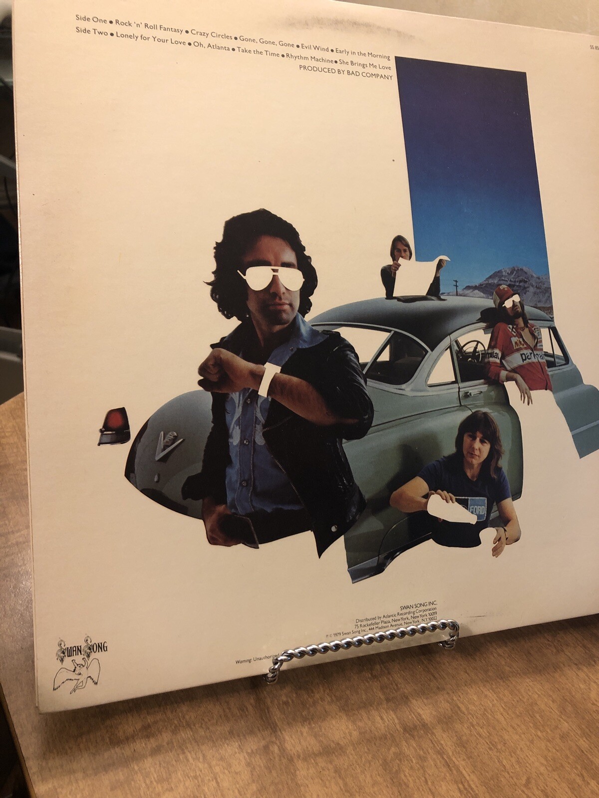 BAD COMPANY DESOLATION ANGELS LP SWANG SONG 1979 GATEFOLD GOOD | eBay