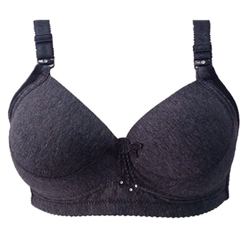 Mother Bra Full Coverage Wireless Brassiere Underwear Thin Pad Women ...