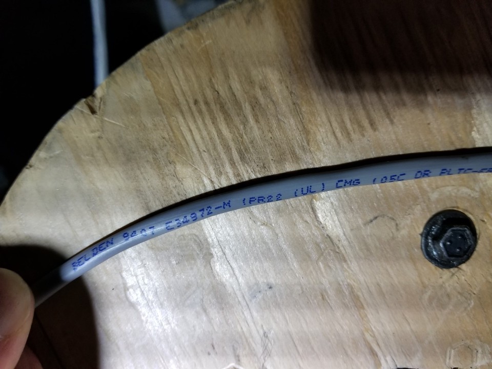 Belden Wire 9407 22/1P Twist Pair PLTC-ER/ITC-ER Control Power Cable ...