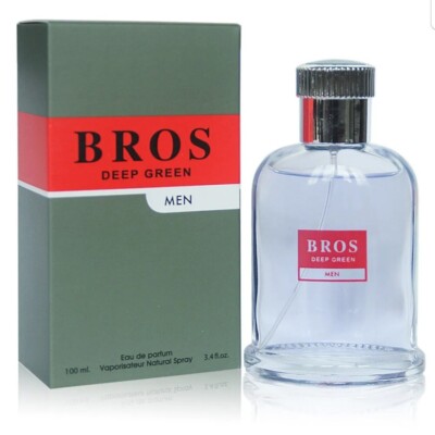 BROS DEEP GREEN Secret Plus Eau de Parfum Cologne Perfume New | eBay
