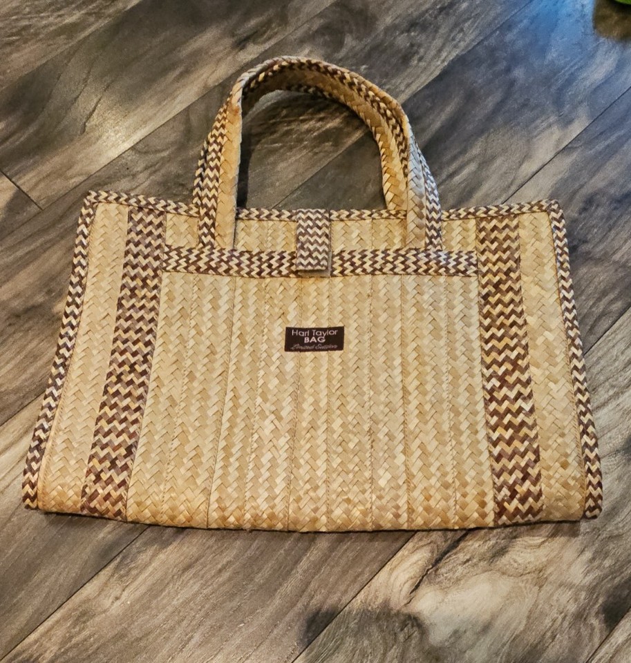 Harl Taylor Designer Bag Sisal Straw Purse Limited Edition | eBay