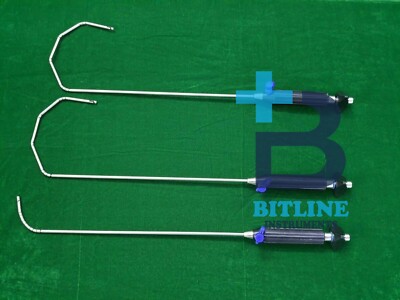 3pc Laparoscopic Liver Retractor Snake Retractor 5mmx330mm Endoscopy ...