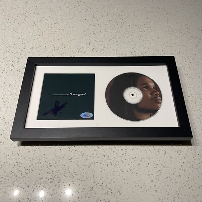 Q MARSDEN SIGNED FOREST GREEN CD ALBUM AUTOGRAPH FRAMED Dijon PSA COA ...