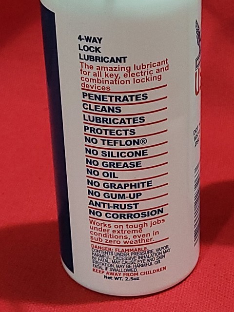 Houdini Lock Lube 4-Way Aerosol - 11 fl. oz for sale online | eBay