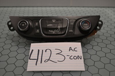 2016 2017 2018 Chevrolet Malibu AC and Heater Control Used Stock #4123 ...
