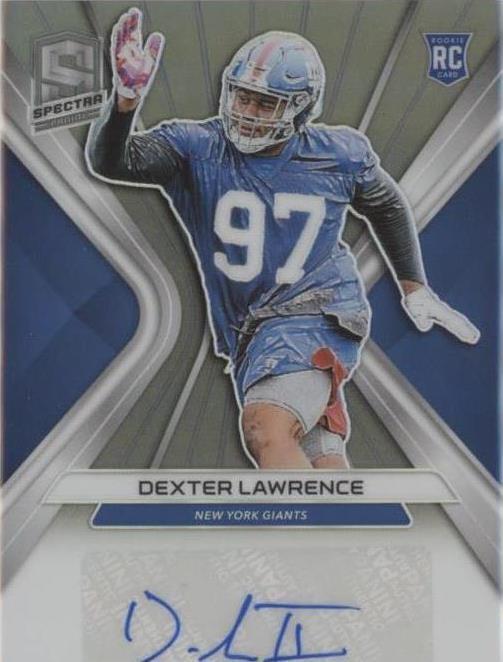 2019 Panini Spectra - Rookie Autographs Dexter Lawrence #RA-DL /199 (AU ...