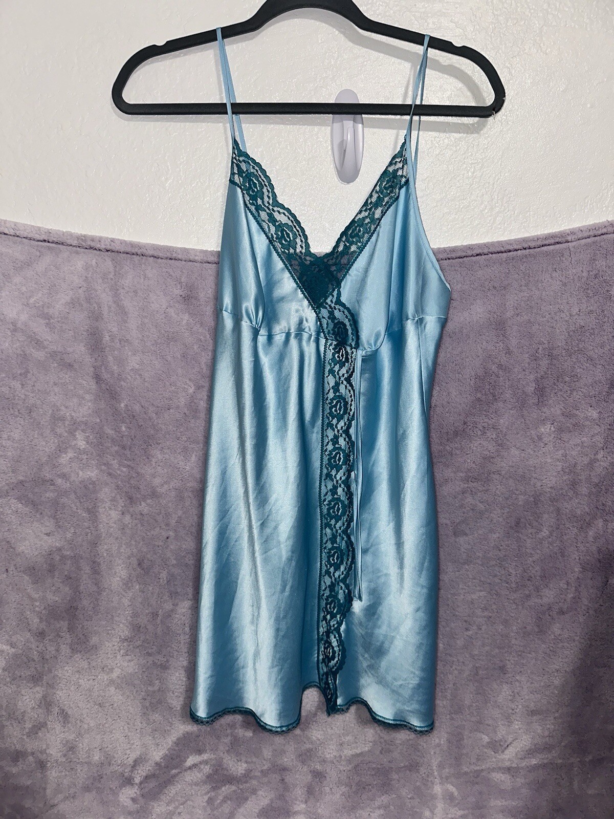 Victoria's Secret Angels Satin Slip Dress M Coquette… - Gem