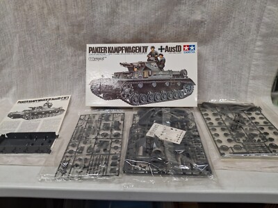 TAMIYA Panzer Kampfwagen IV Ausf.D German Army Tank 1/35 Scale Model ...