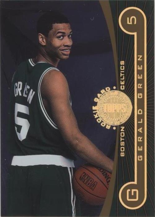 2005-06 Topps First Row - Gerald Green #125 Gold Rainbow /325 (RC) for ...
