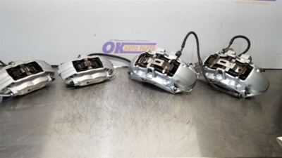 11 CADILLAC CTS-V BREMBO BRAKE CALIPER SET PAIR FRONT AND REAR SILVER ...