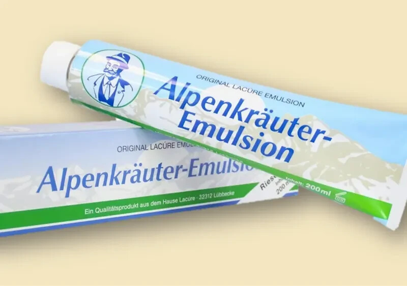 ALPENKRAUTER EMULSION - ALPIINE CREAM 2 x 200 ml selected herbs for ...