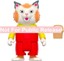 Richard Scarry Super7 - Reaction Figures Wave 02 - Huckle Cat (Overalls ...