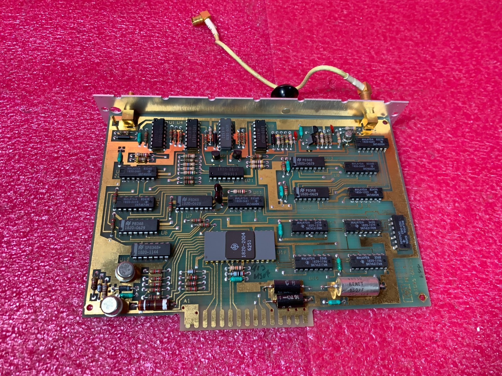 AGILENT HP 3585A SPECTRUM ANALYZER 20Hz-40MHz Board 03585-66533 REV A ...