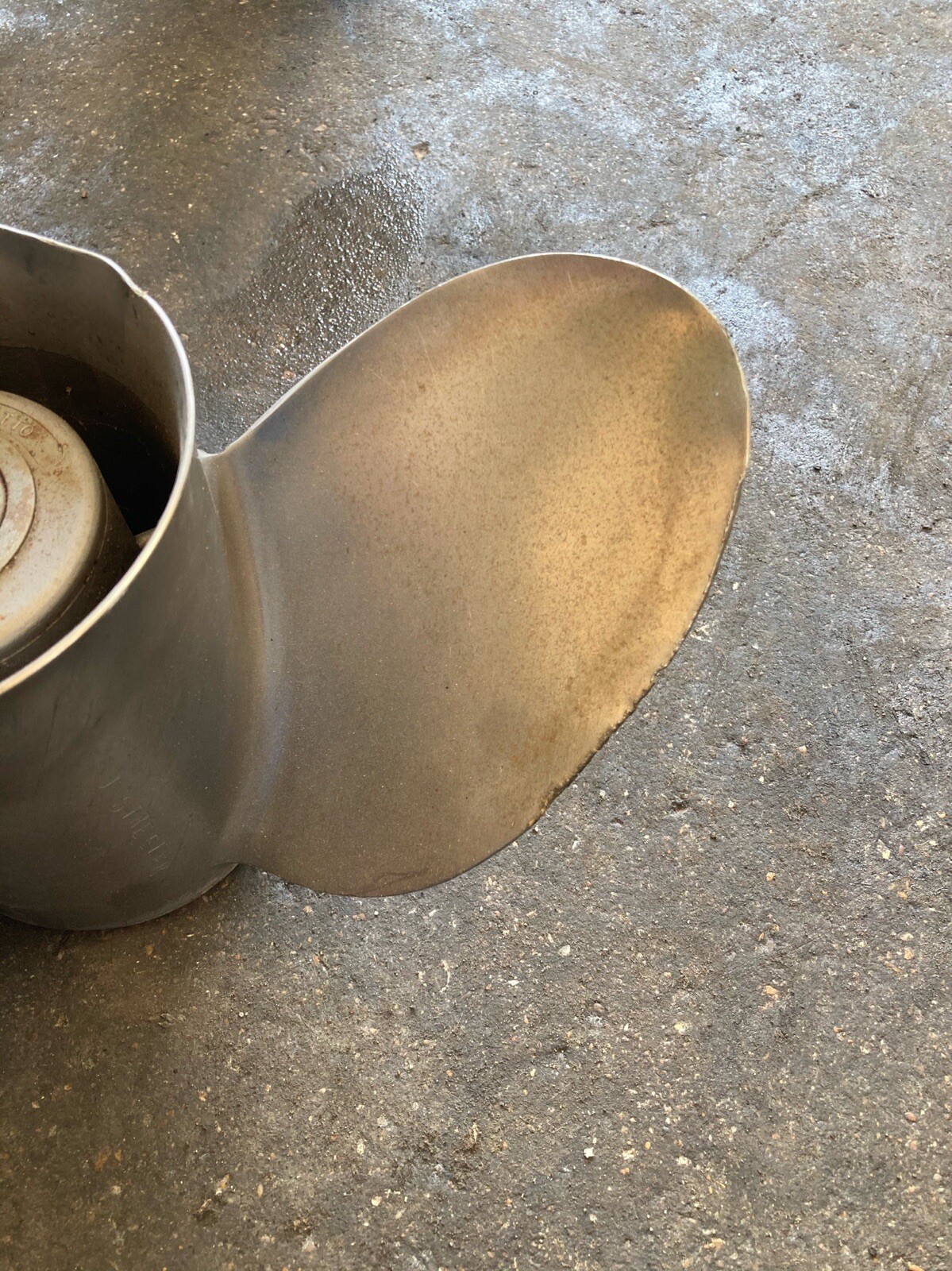 VOLVO PENTA STILETTO PROPELLER STAINLESS 40319 V/01419 14 1/4X19P for ...