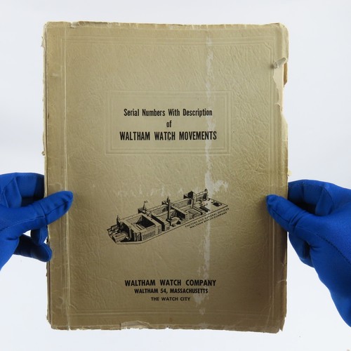 Serial Numbers With Description of Waltham Watch Movements | eBay