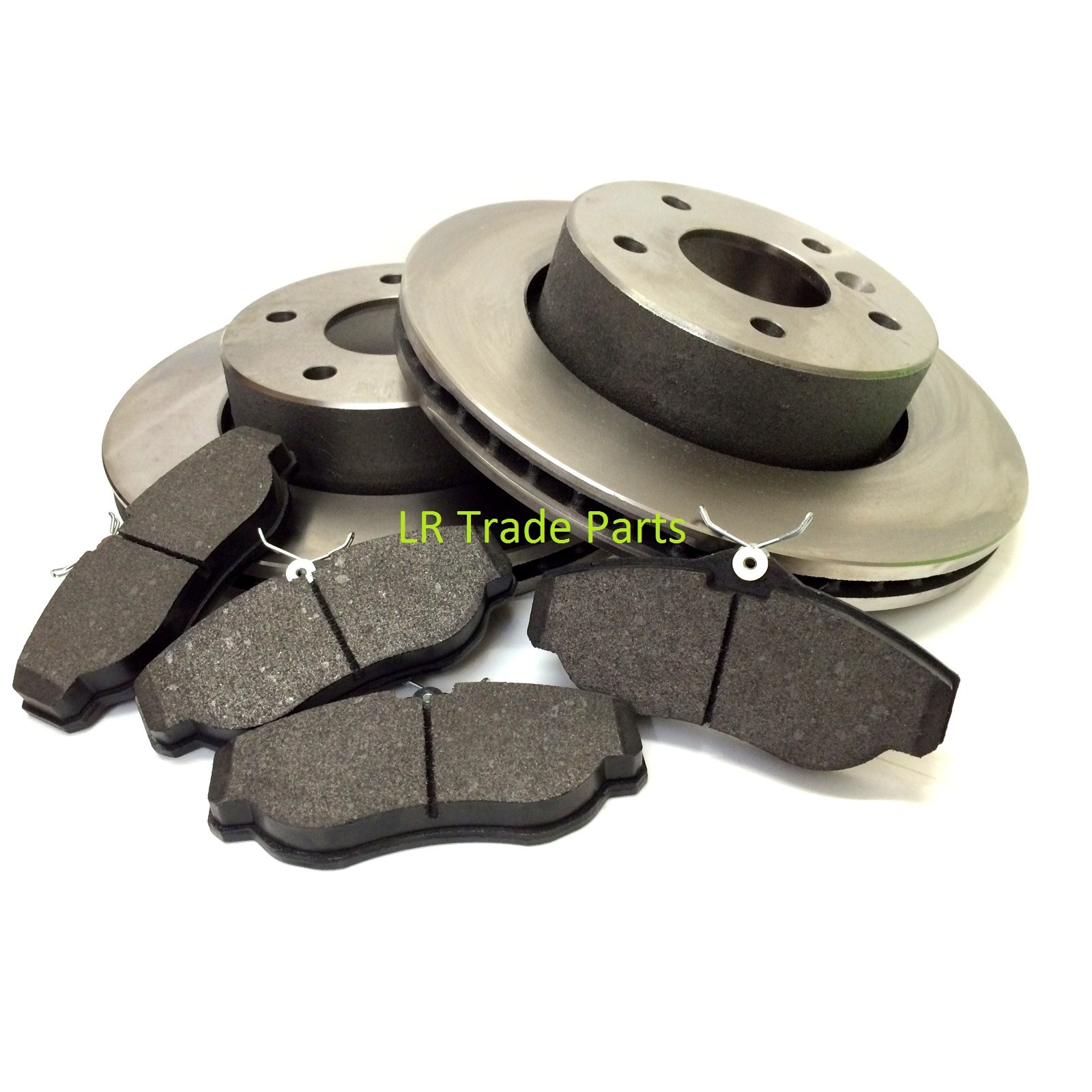 RANGE ROVER P38 NEW FRONT PREMIUM BRAKE DISCS AND PAD SET, DISCS KIT ...