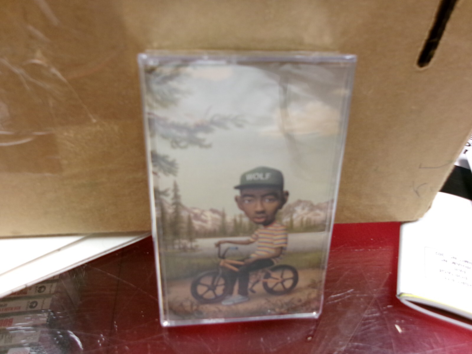 Tyler The Creator WOLF GREEN cassette tape | Grelly USA