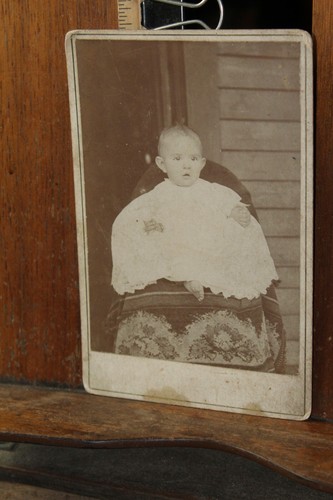 Antique Photo Cabinet Card Baby Arthur Simpson Atlanta GA Buchanan's ...