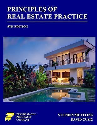 Principles of Real Estate Practice by David Cusic and Stephen Mettling ...