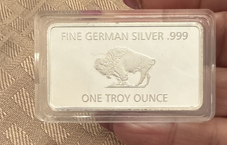Buffalo Bar *German Silver* 1 Troy Oz (Encapsulated) | eBay