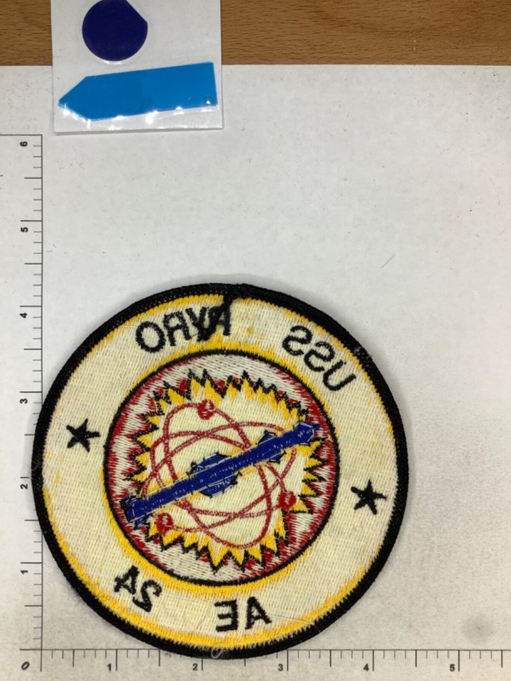 VINTAGE US NAVY USS PYRO SHIPS PATCH | eBay