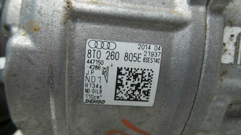 15 16 17 AUDI A4 AC COMPRESSOR 2.0L OEM P# 8T0260805E | eBay