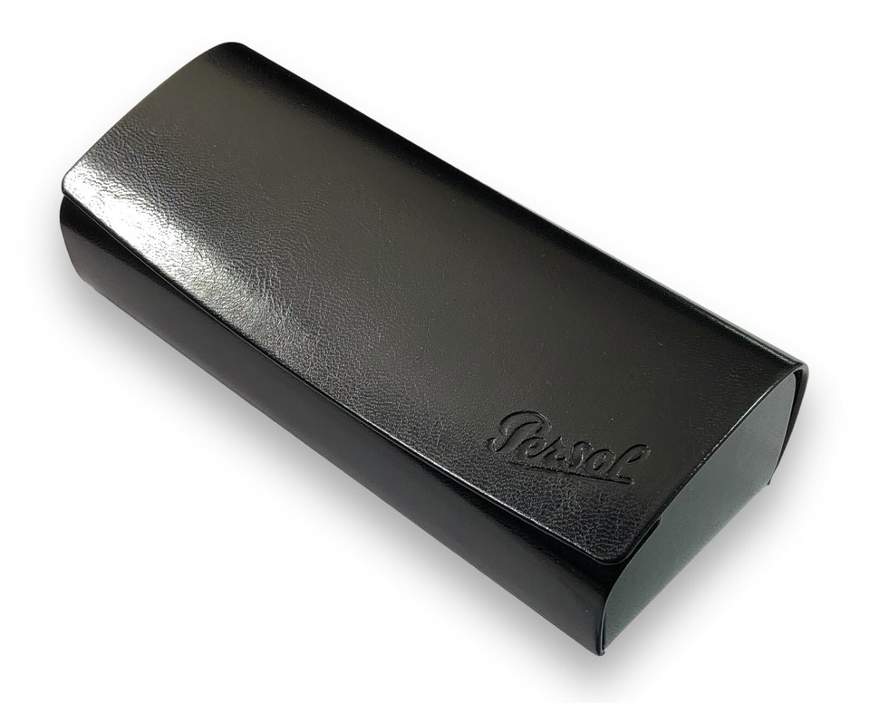 Persol Sunglasses Eyeglasses Black Hard Case Full Set New Authentic | eBay