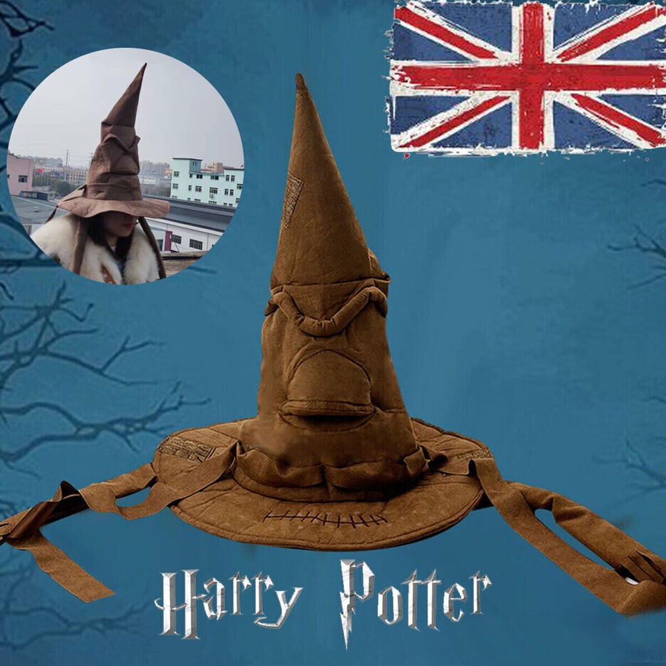 UK Harry Potter Hogwarts Caps Sorting Hat Wizarding Cosplay Props Gifts ...
