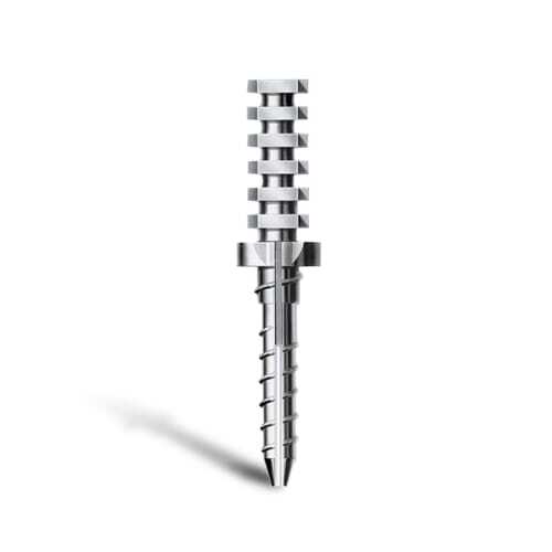 Flexi-Flange Yellow #0 Titanium Post Refill - 10 Serrated Posts with ...