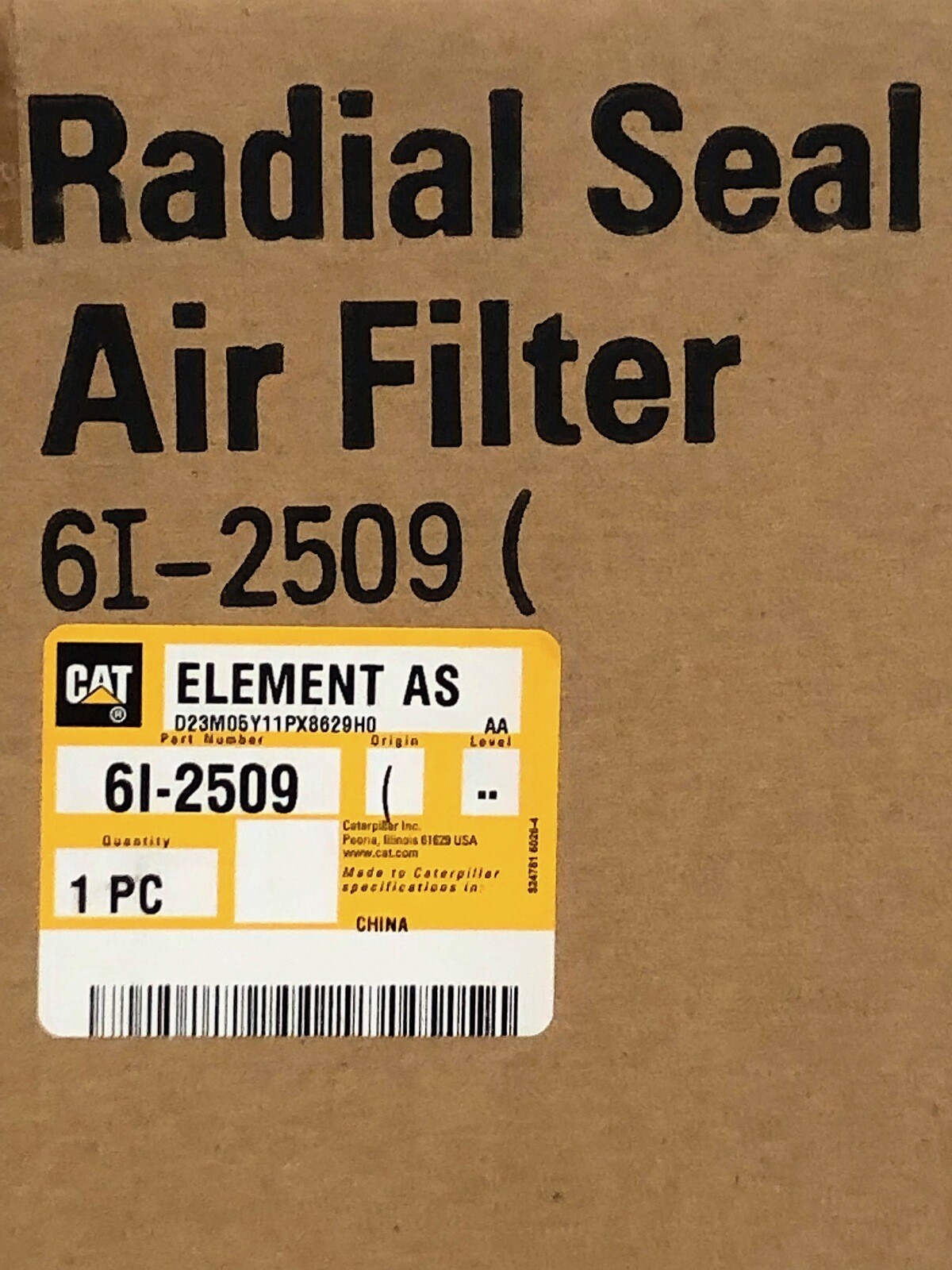 CAT 6I-2509 Element AS Engine Air Filter Standard Efficiency | eBay ...