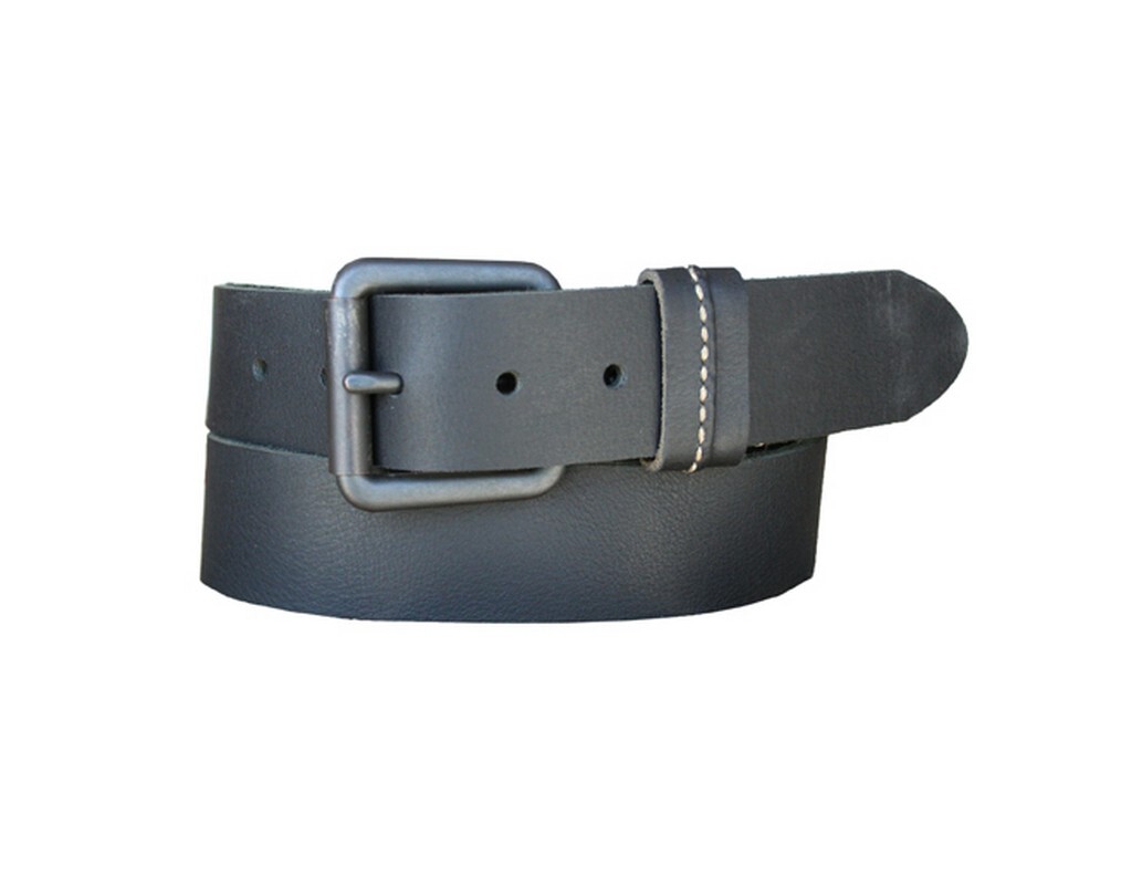 Lejon Casual Belt Mens Ranchero Harness Leather Bullet Black VA-80071 ...
