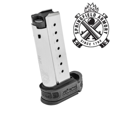 Springfield XD-S Mod.2 9mm 8 Round Extended Magazine w/Sleeve 8rd Mag ...