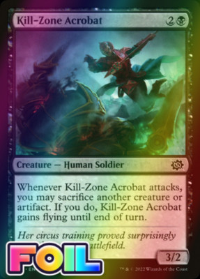 x1 Kill-Zone Acrobat BRO MTG 106/287 FOIL COMMON M/NM 1x | eBay