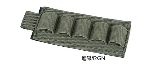 Tactical Grapeshot Shell Holder Hook&Loop w/ Back adhesive Hunting ...