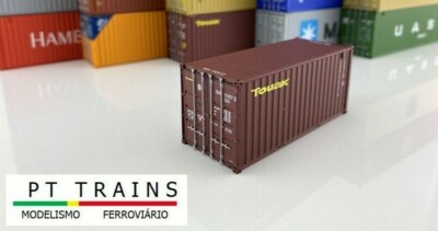 HO Scale Shipping container- 820021 - 20ft DV Shipping Container ...
