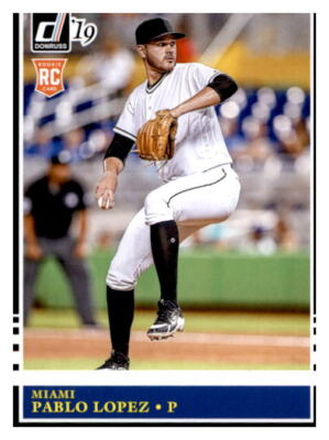 Pablo Lopez 2019 Donruss Retro Rookie Card #203 | eBay
